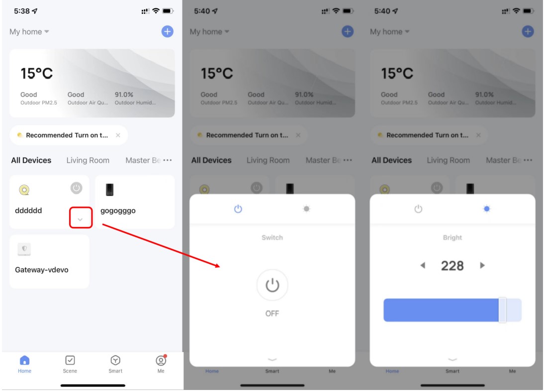 Device Quick Controls And Common Features | Koble